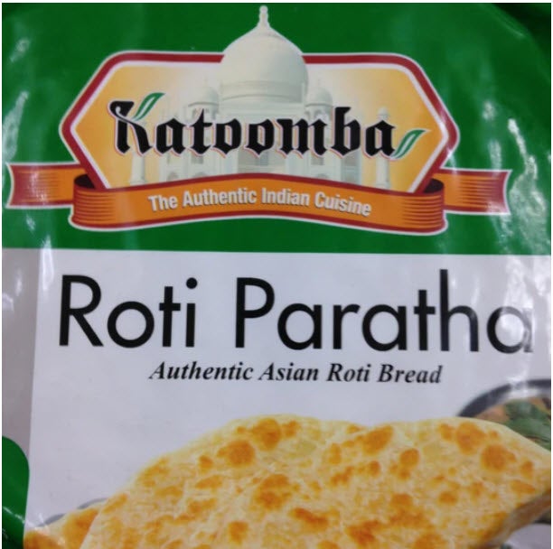 Roti Paratha Wholemeal bread 30pc Katoomba frozen | Chilli Farms