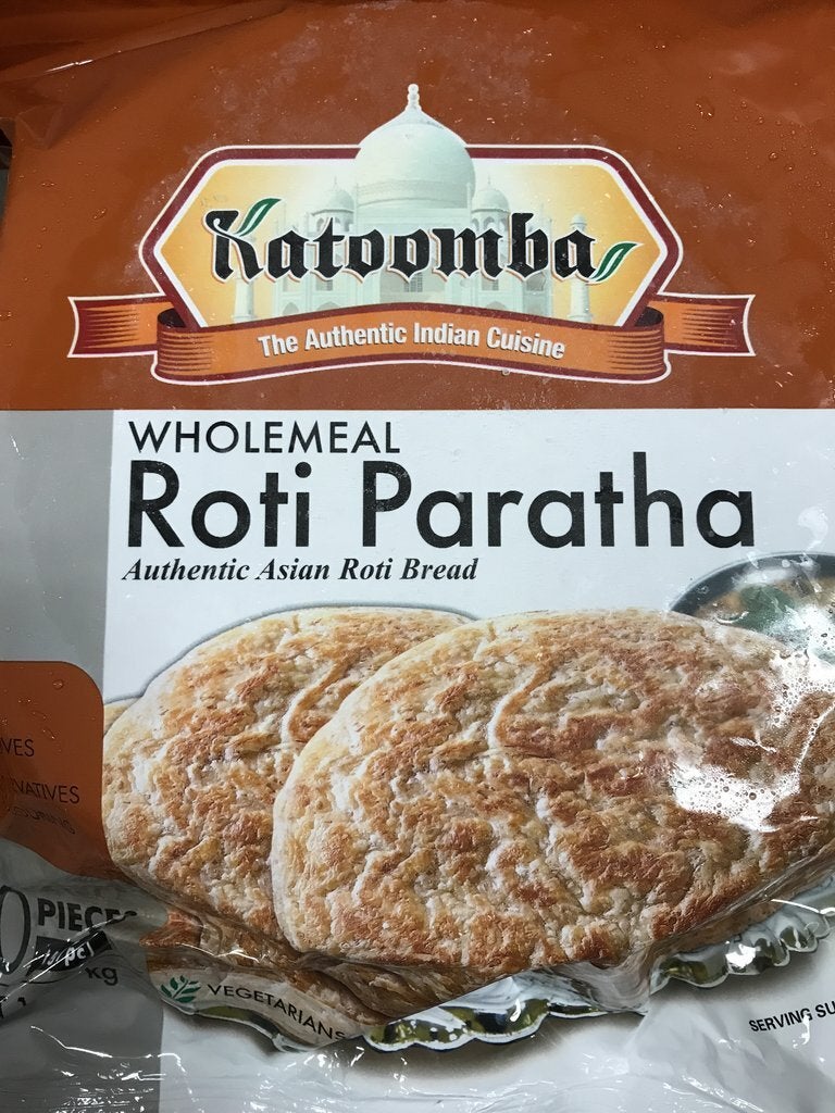 Roti Paratha Wholemeal bread 30pc Katoomba frozen | Chilli Farms Curry ...